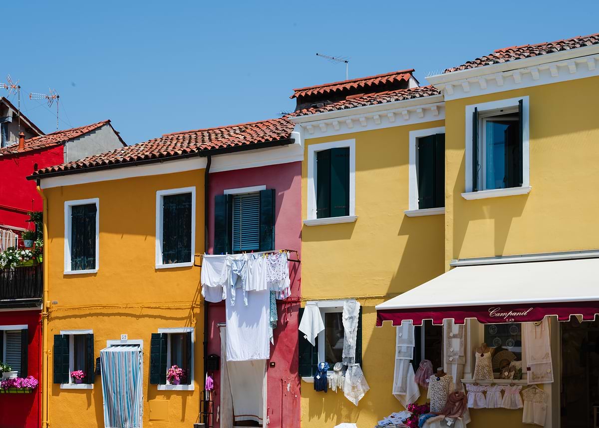 'Colorful Italian Houses' Poster, picture, metal print, paint by Aleni ...