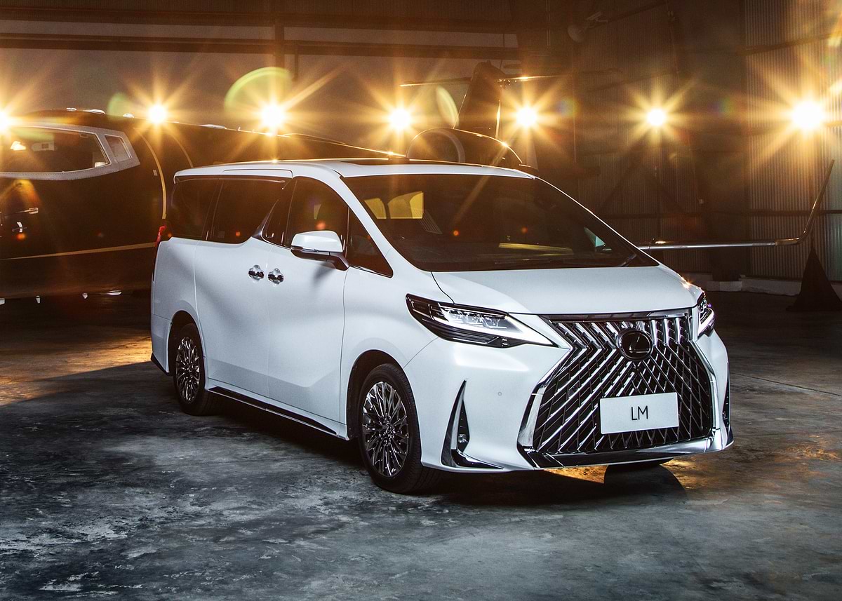 'Lexus LM Luxury Minivan' Poster, picture, metal print, paint by Sport ...