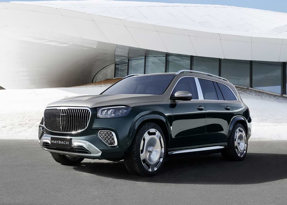 'Mercedes-Maybach GLS SUV' Poster, picture, metal print, paint by ...