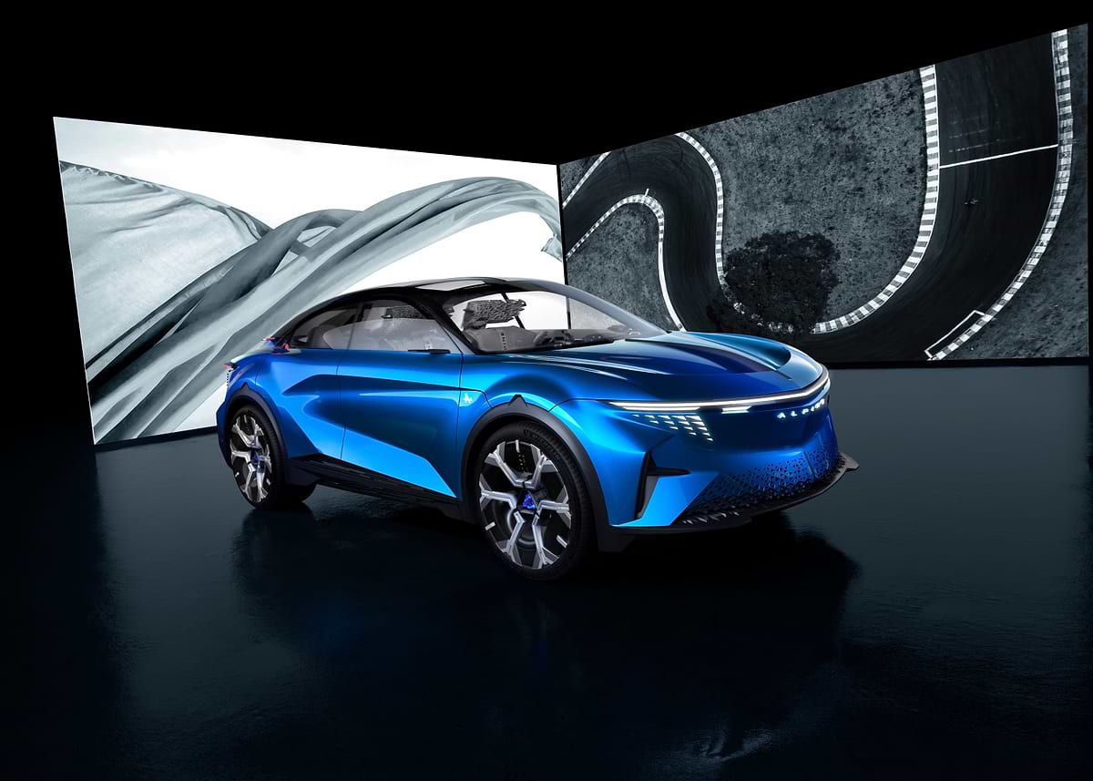 'Electric Concept Car' Poster, picture, metal print, paint by Rain ...