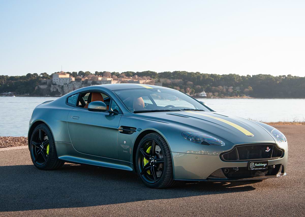 'Aston Martin Vantage' Poster, picture, metal print, paint by Jules_p ...