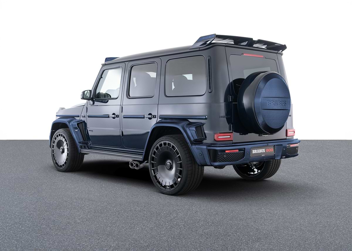 'Brabus G-Wagon Rear View' Poster, picture, metal print, paint by ...