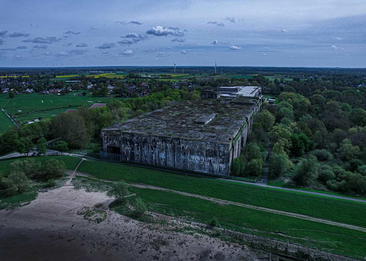 'Abandoned Concrete Bunker' Poster, picture, metal print, paint by ...