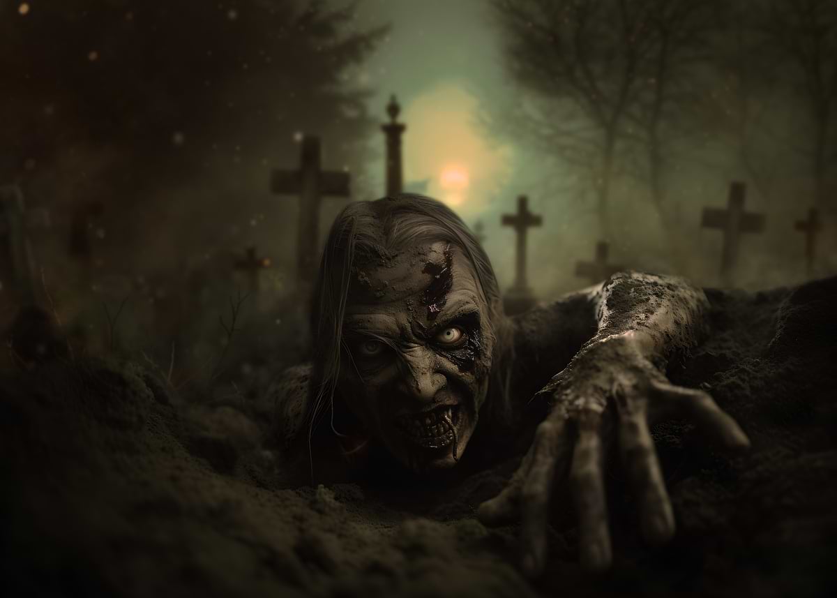 'TWD- The Walkers' Poster, picture, metal print, paint by Bagia Antonio ...