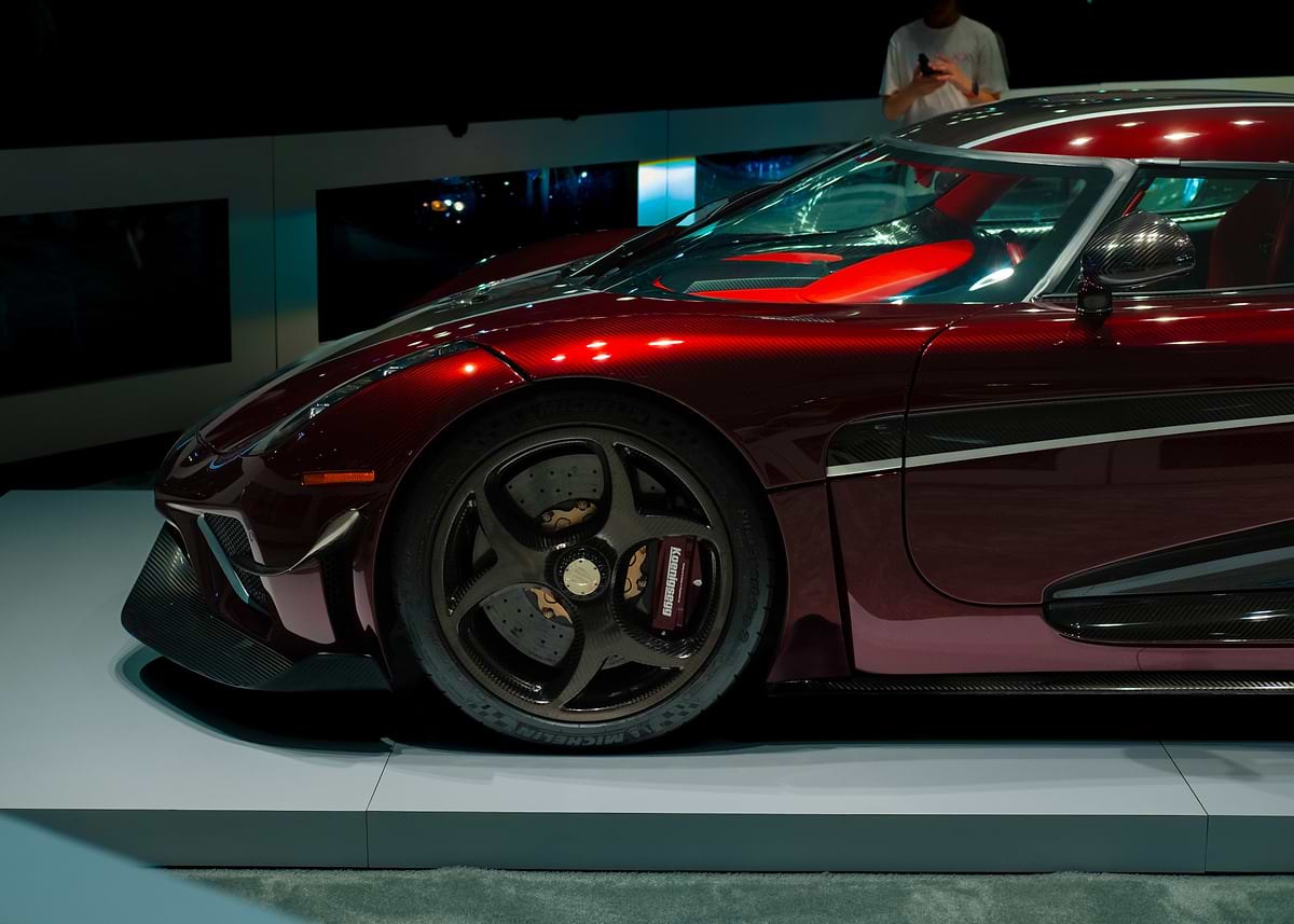 'Koenigsegg Regera at new york' Poster, picture, metal print, paint by ...