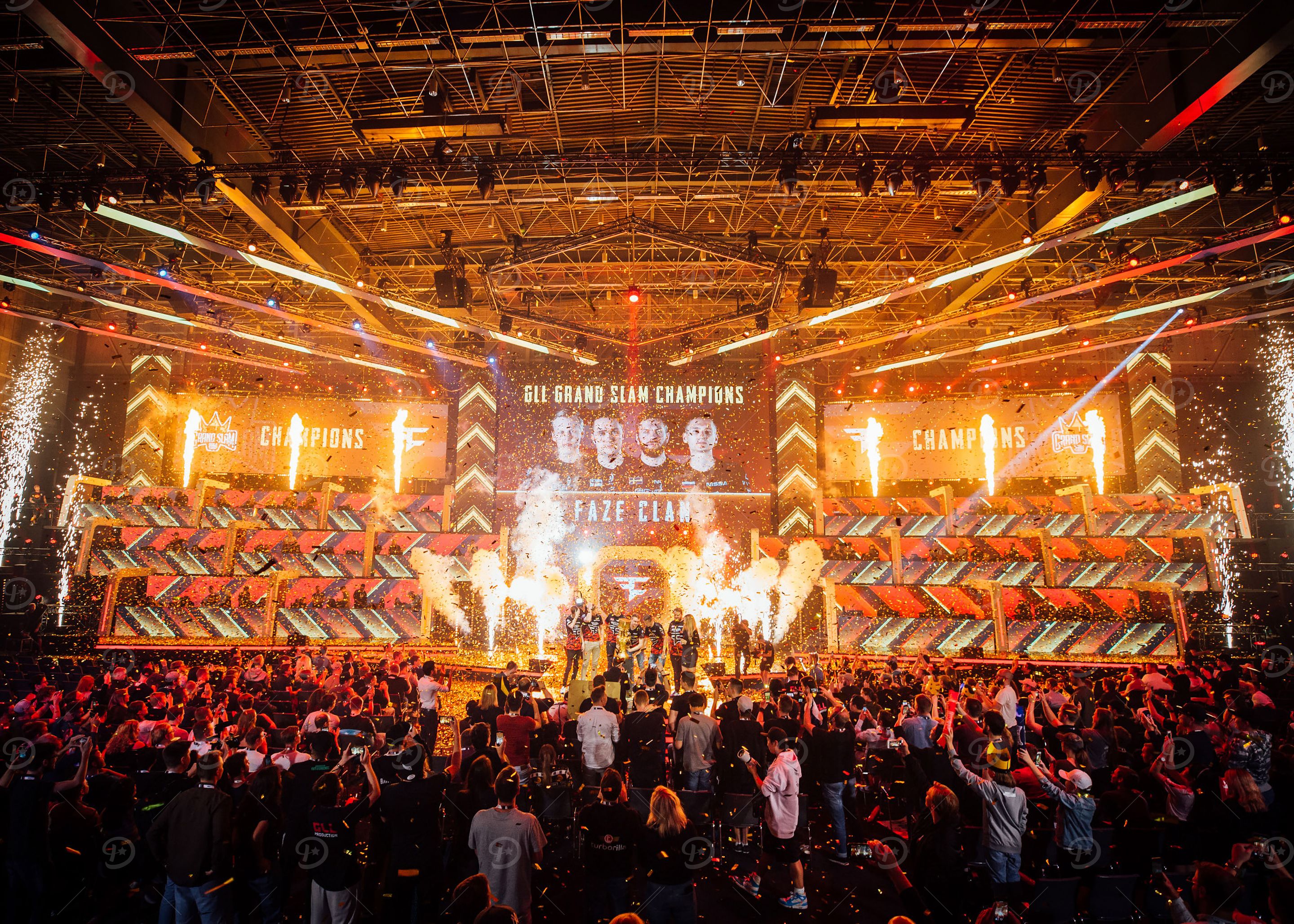 'FaZe Clan Grand Slam Champions Celebration' Poster, picture, metal ...