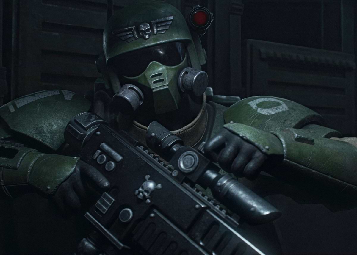 'Astra Militarum Guardsman' Poster, picture, metal print, paint by ...