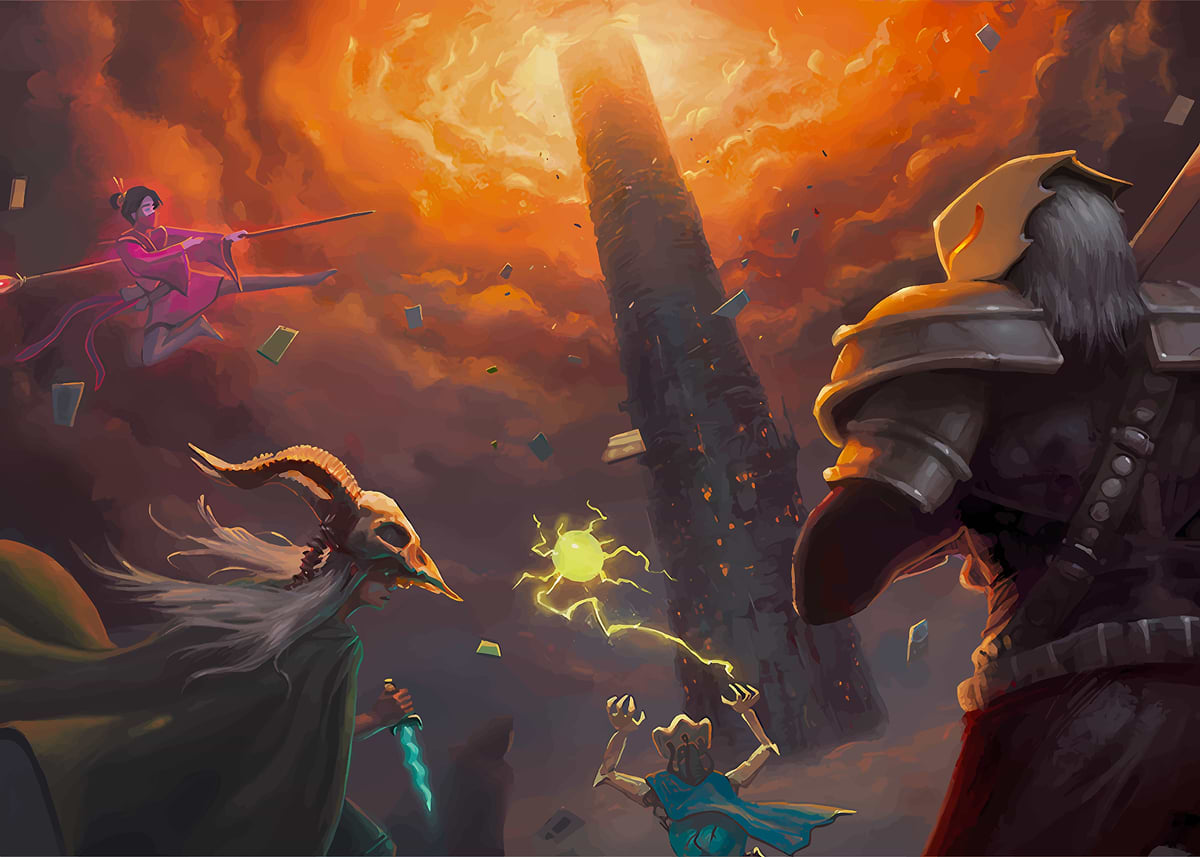 'Slay and Spire' Poster, picture, metal print, paint by Asy Family ...
