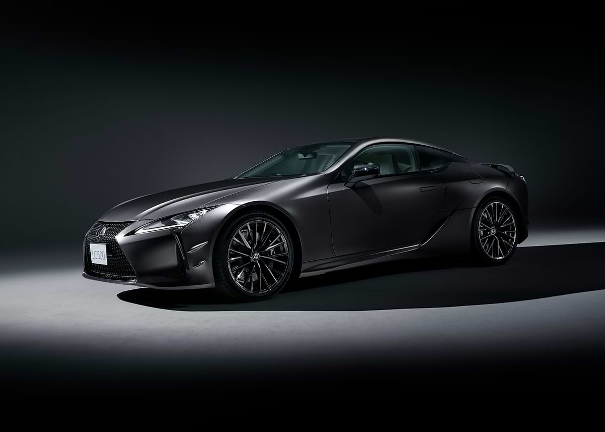 'Sleek Gray Lexus LC 500 Coupe' Poster, picture, metal print, paint by ...