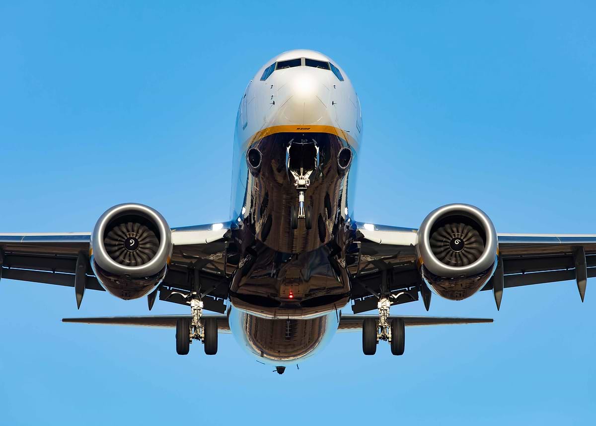 'Ryanair Boeing B737Max at Barceloa' Poster, picture, metal print ...