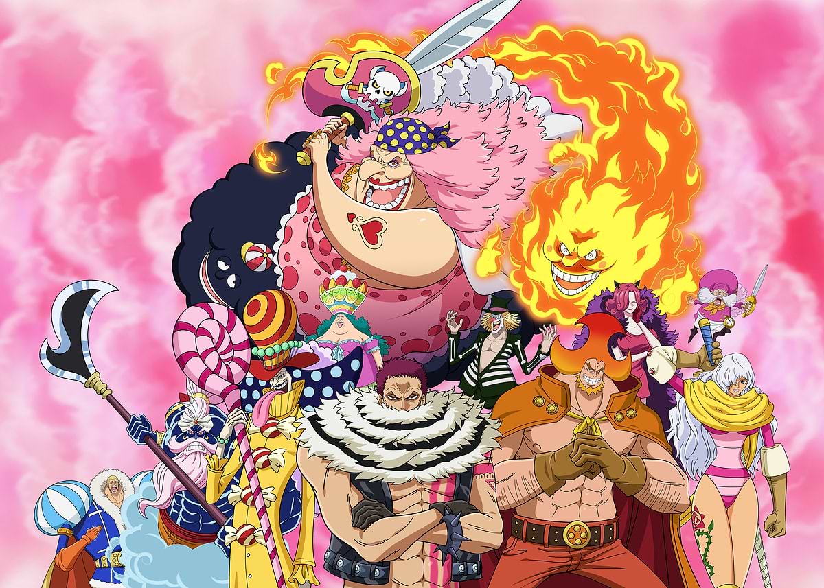 'Big Mom Pirates: Sweet Commanders Assemble' Poster, picture, metal ...