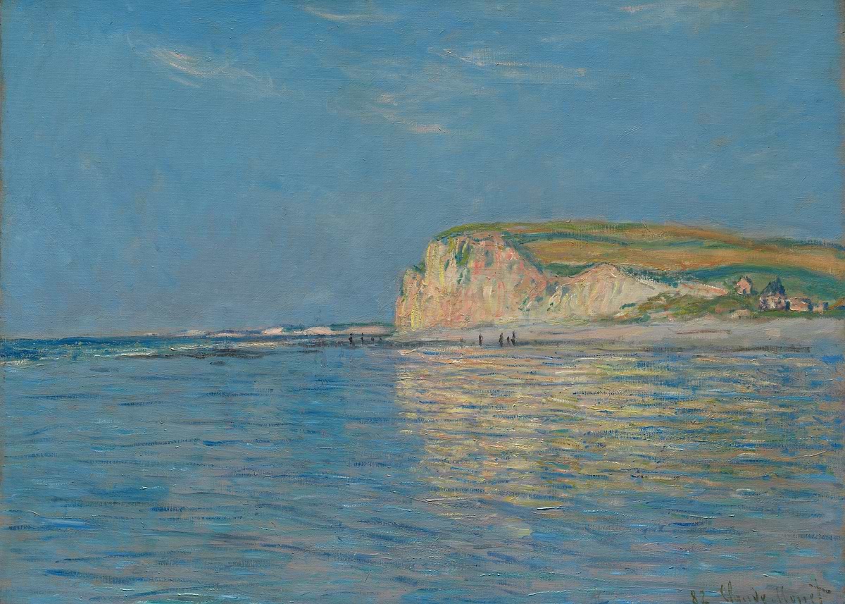 'Coastal Cliff Painting' Poster, picture, metal print, paint by Tomi ...