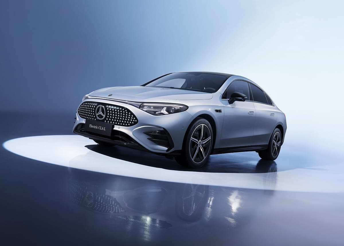 'Mercedes-Benz Electric CLA Car' Poster, picture, metal print, paint by ...