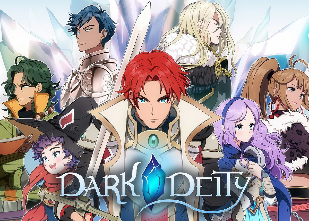 'Dark Deity Game Cover Art' Poster, picture, metal print, paint by ...