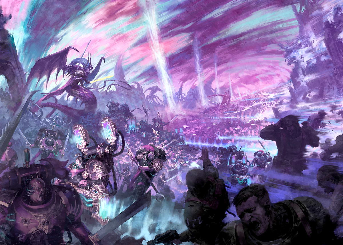 'Emperor's Children' Poster, picture, metal print, paint by Warhammer ...