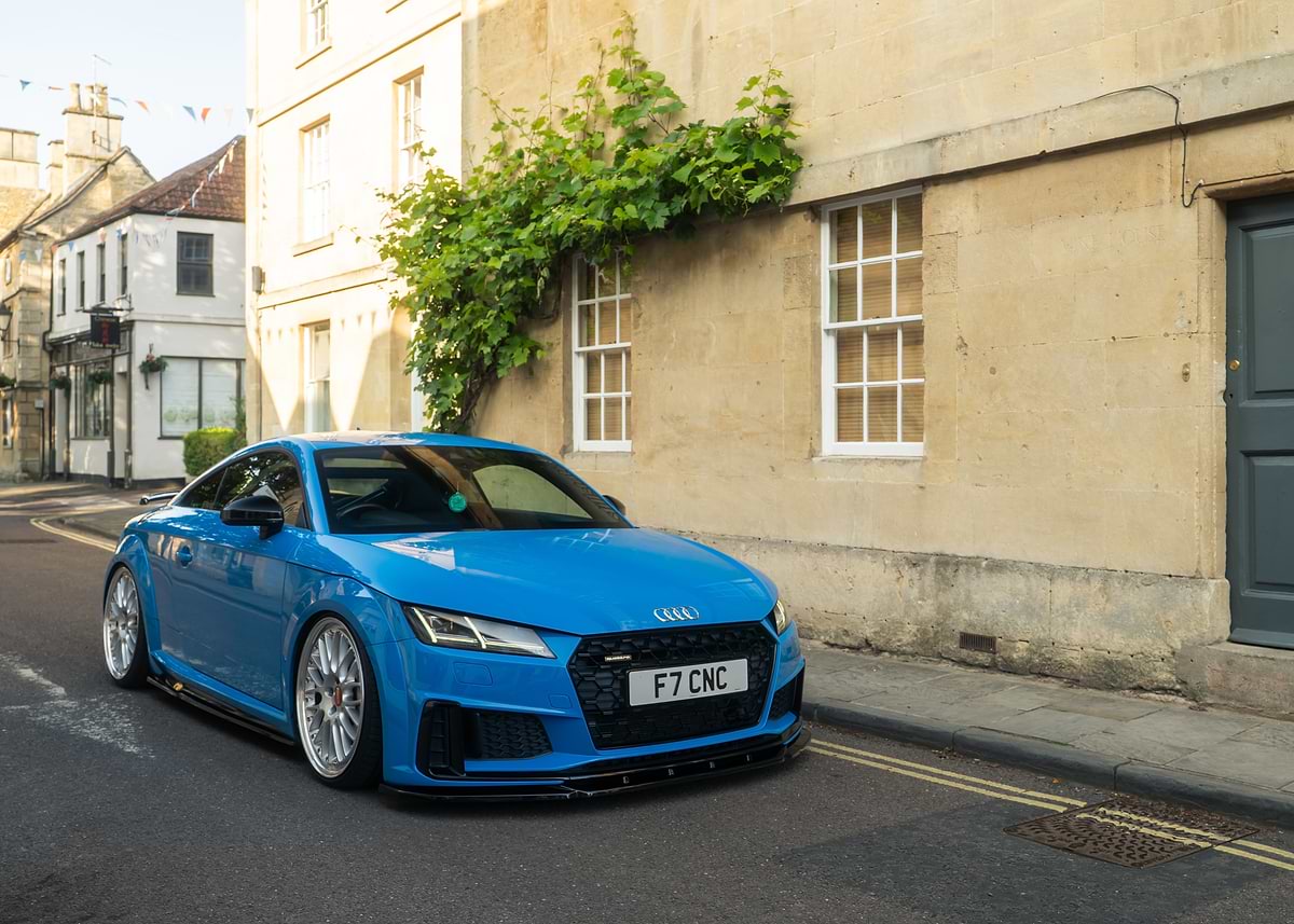 'Turbo Blue Audi TT ' Poster, picture, metal print, paint by vividdepth ...