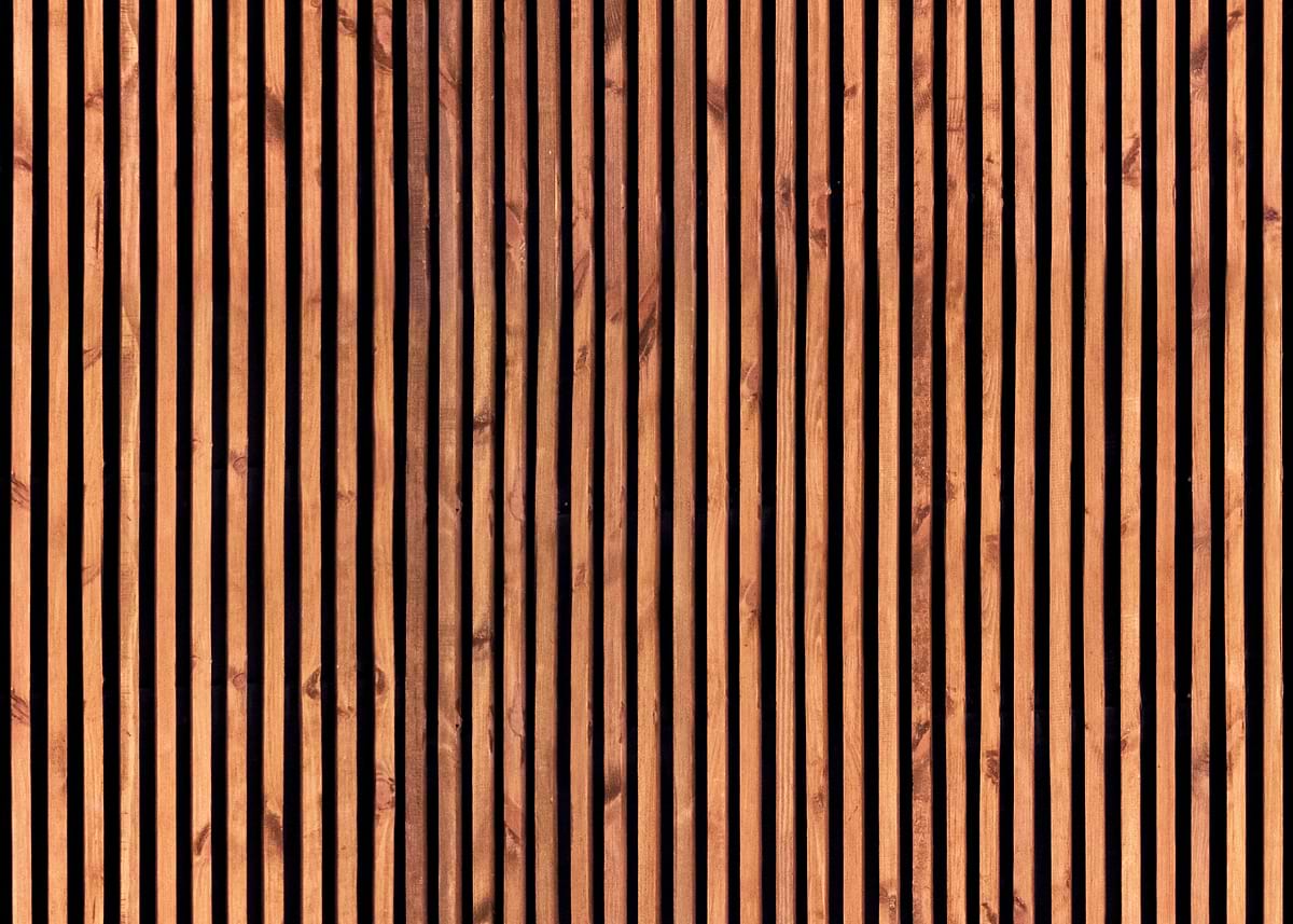 'Wooden Slats Background' Poster, picture, metal print, paint by ...