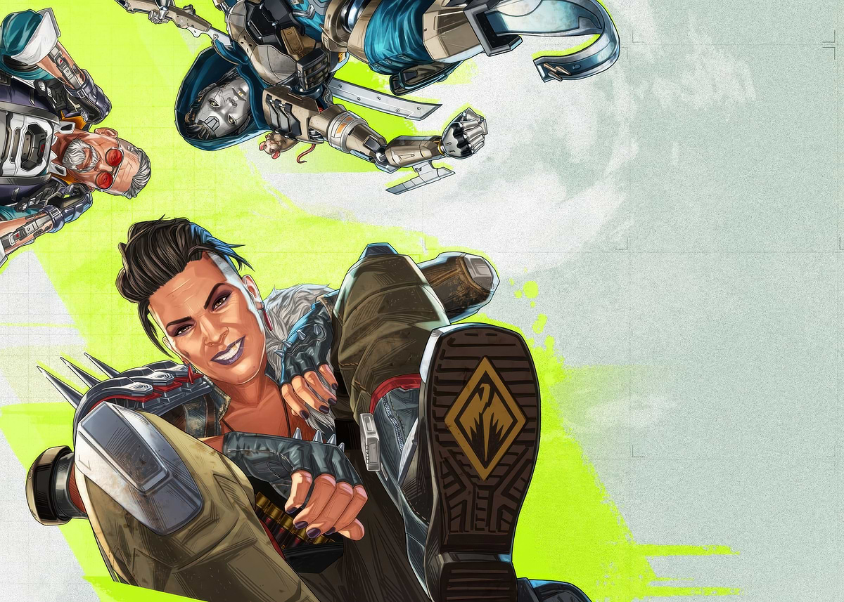 'apex legends mad maggie ballistic ash' Poster, picture, metal print ...