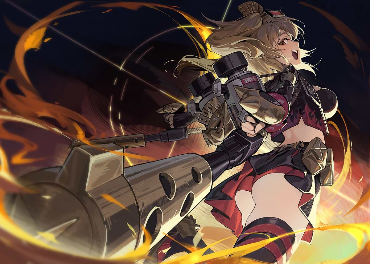 'Burnice White Zenless Zone Zero' Poster, picture, metal print, paint ...