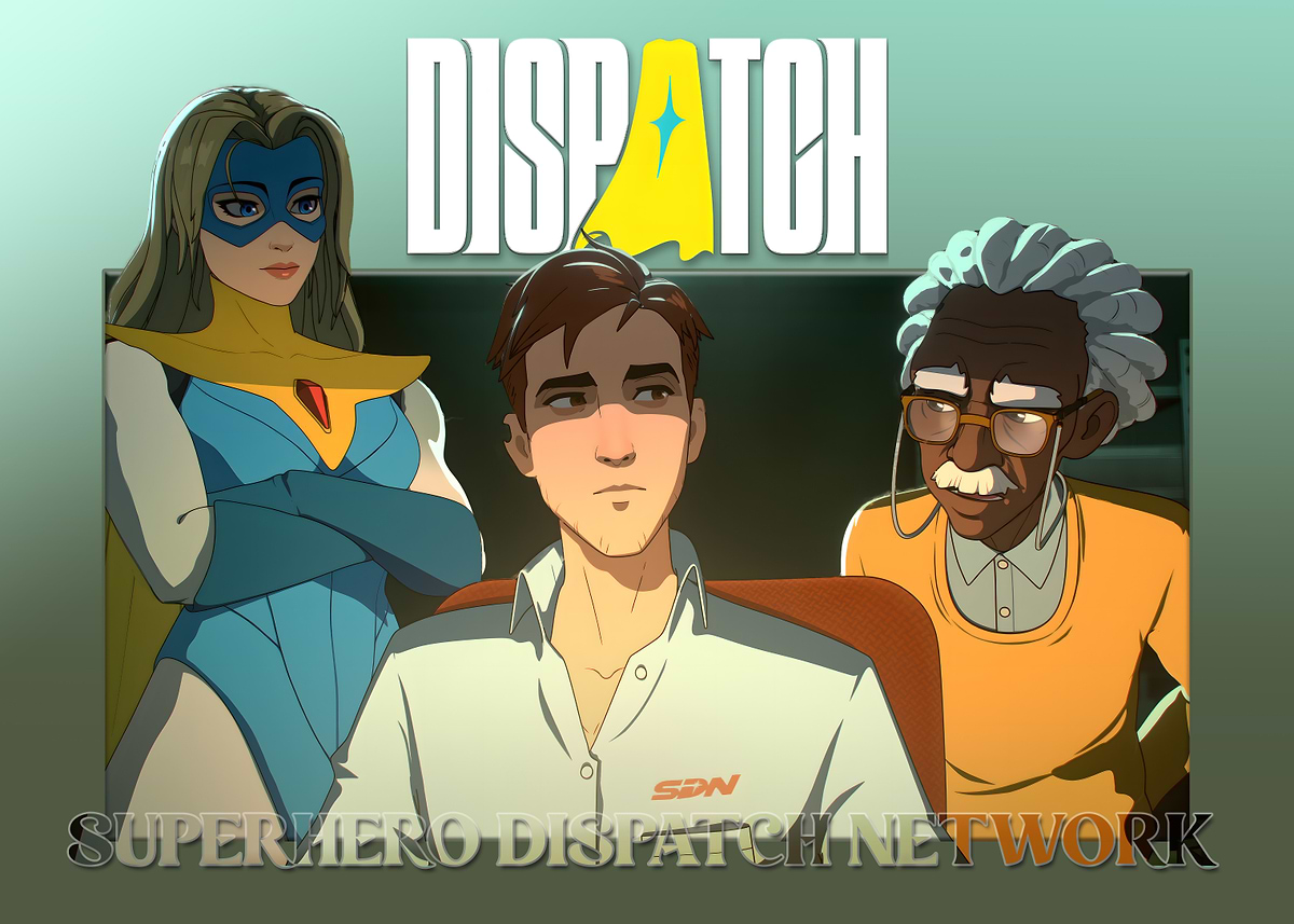 'Dispatch SDN Branch Cartoon Art' Poster, picture, metal print, paint ...