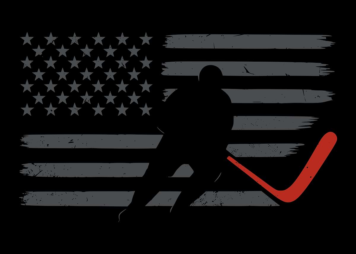 'Hockey' Poster, picture, metal print, paint by kulalis | Displate