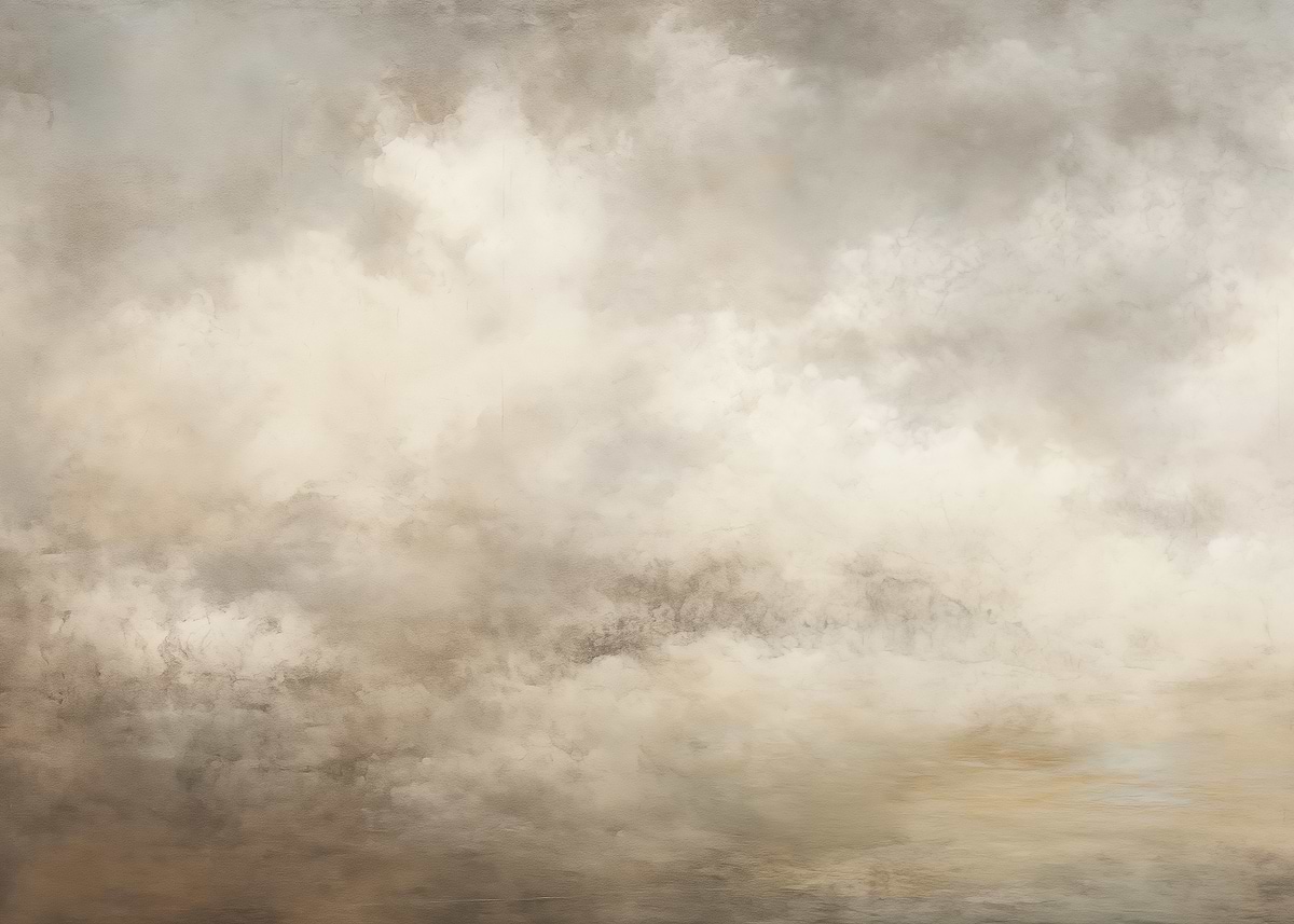 'Abstract Cloudscape Art' Poster, picture, metal print, paint by Olena ...