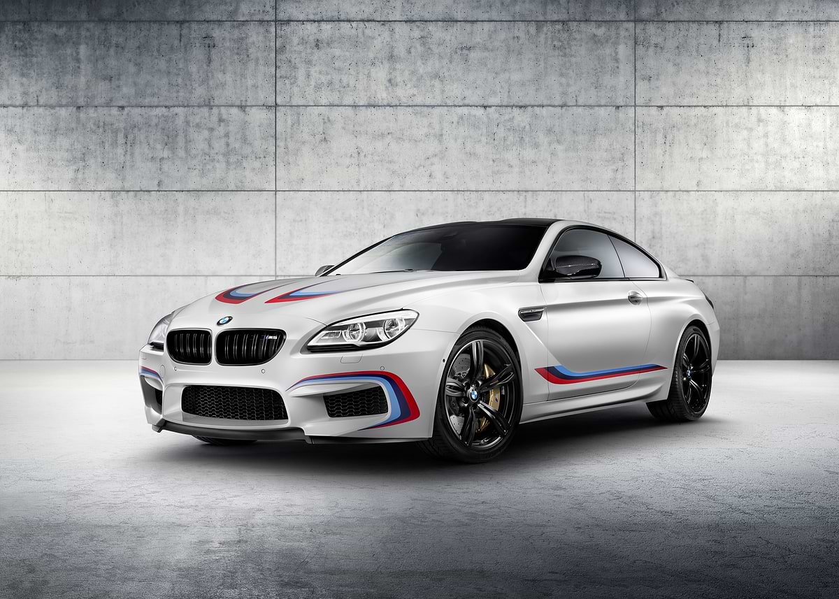 'White BMW M6 Coupe' Poster, picture, metal print, paint by Law Yen ...