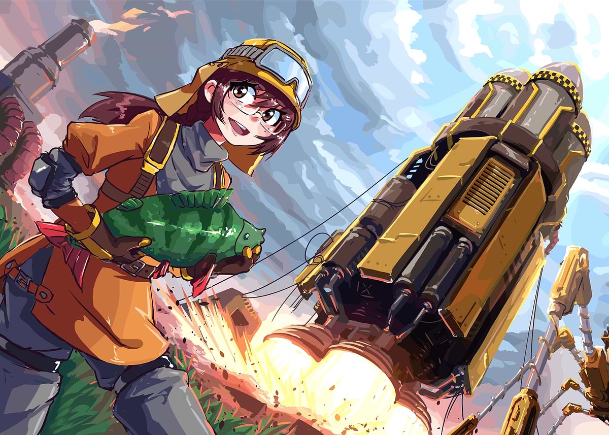 'Factorio game' Poster, picture, metal print, paint by Bang Jayit ...