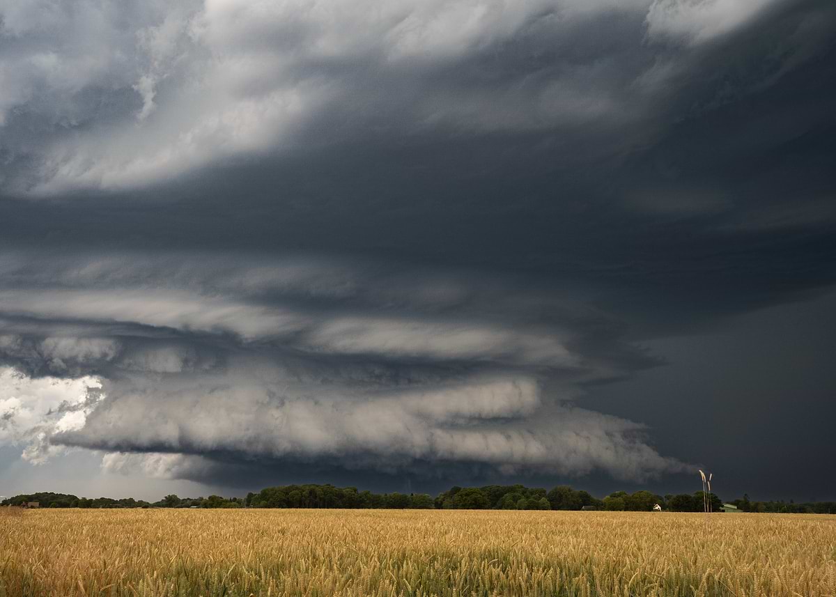 'Broglie Classic Supercell' Poster, picture, metal print, paint by Max ...