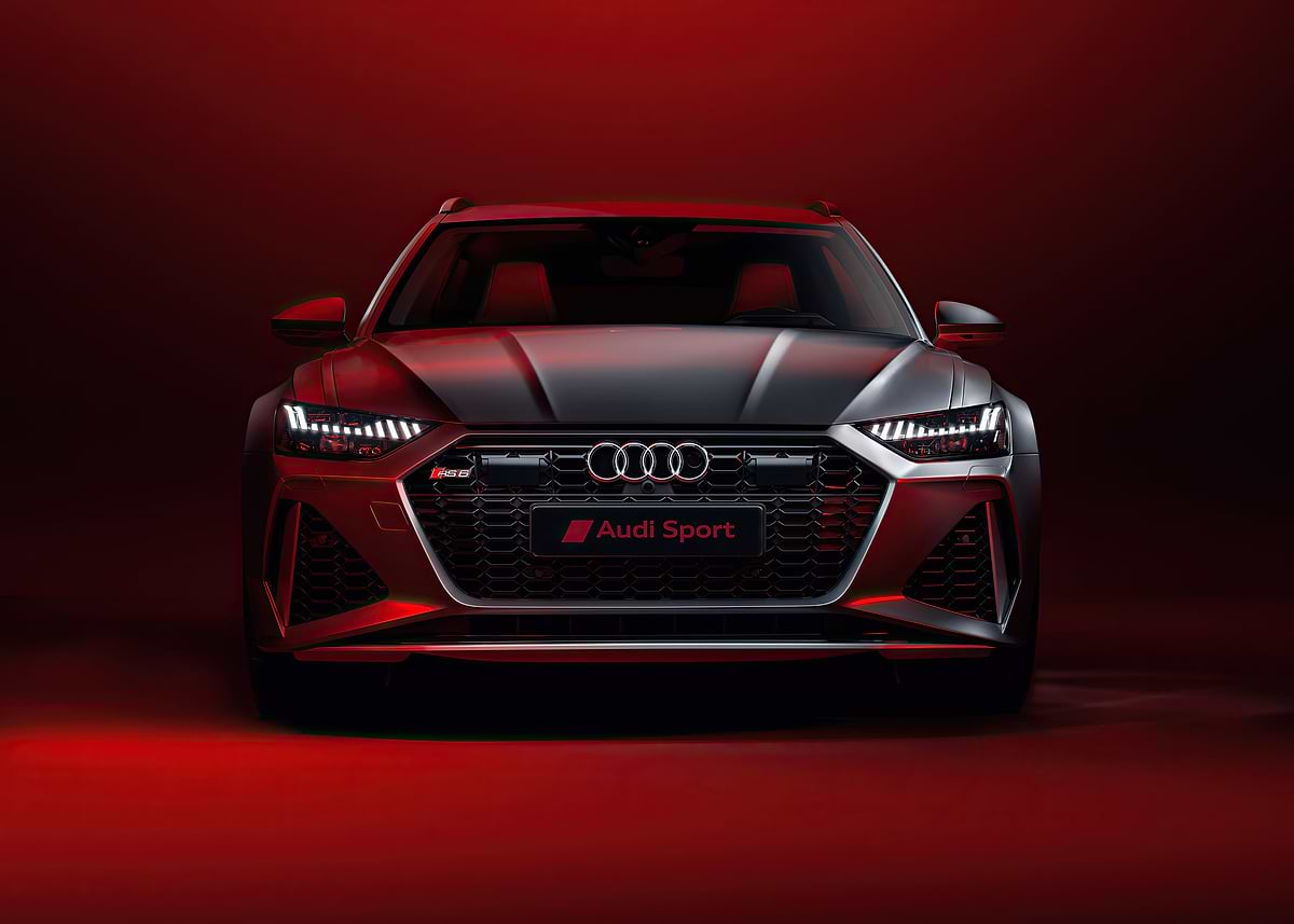 'Audi RS6 Front View' Poster, picture, metal print, paint by 甘やかされて ...