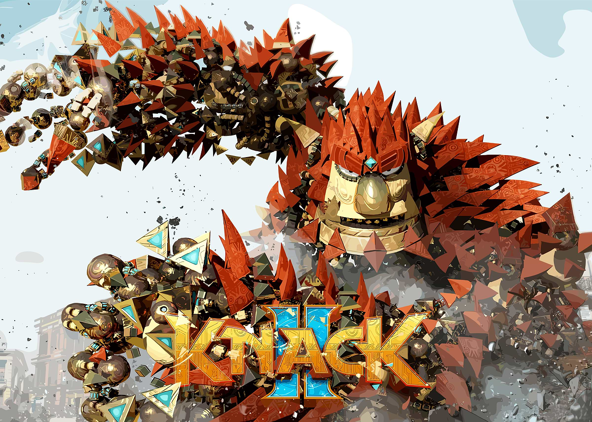 'Knack II Game Cover Art' Poster, picture, metal print, paint by sumber ...