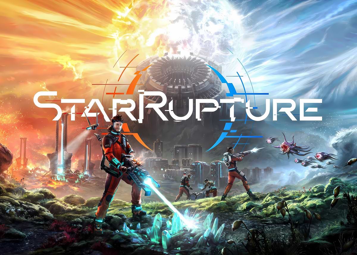 'StarRupture Game Cover Art' Poster, picture, metal print, paint by lia ...