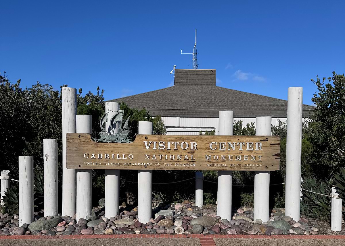'Cabrillo National Monument Visitor Center Sign' Poster, picture, metal ...
