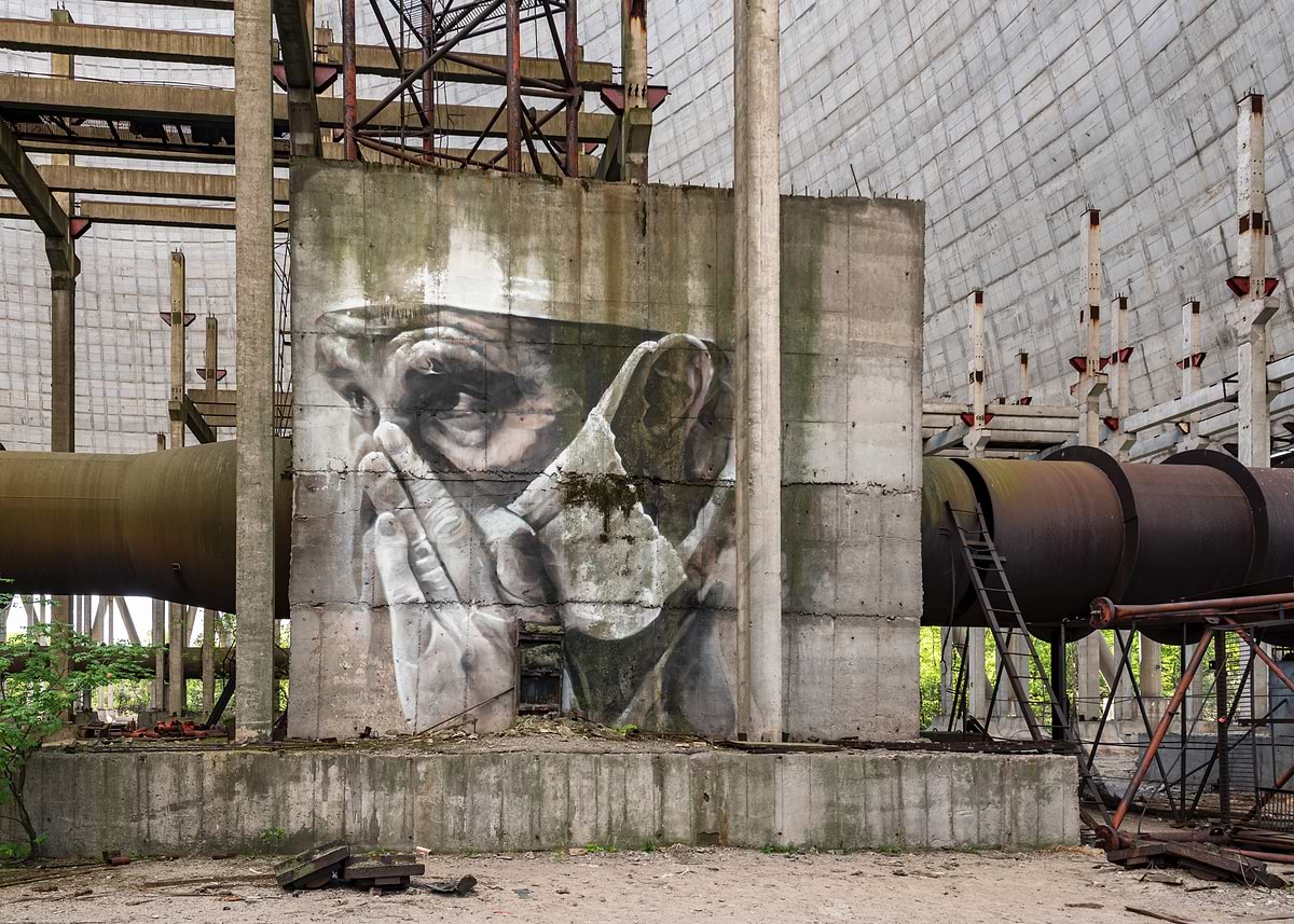 'Chernobyl Graffiti Art' Poster, picture, metal print, paint by Glorion ...