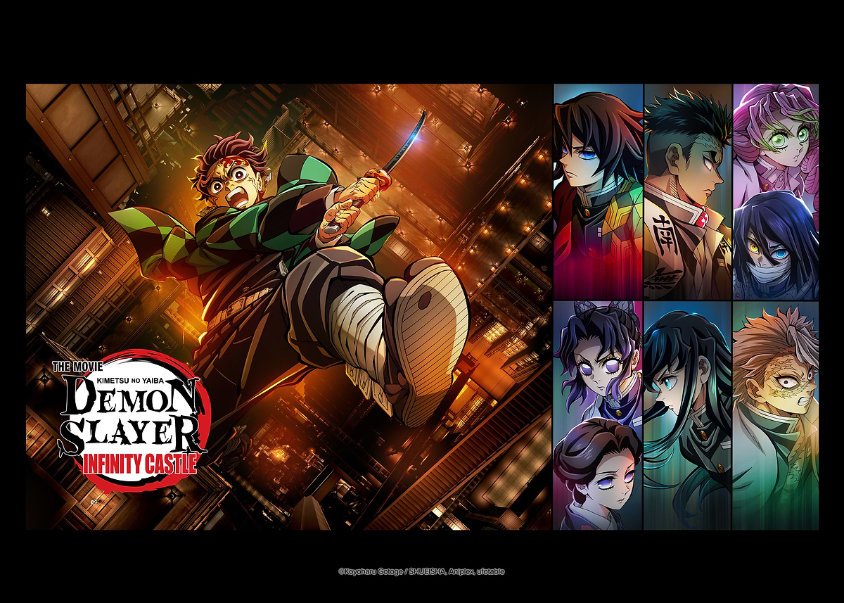 'Demon Slayer: Infinity Castle - Hashira Strike' Poster, picture, metal ...