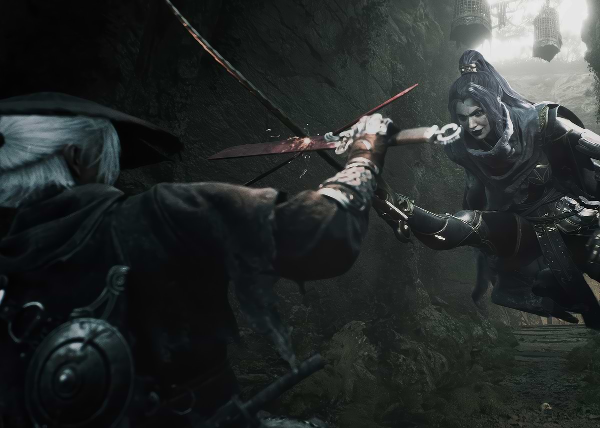 'Dark Fantasy Duel' Poster, picture, metal print, paint by MulkTROLL ...