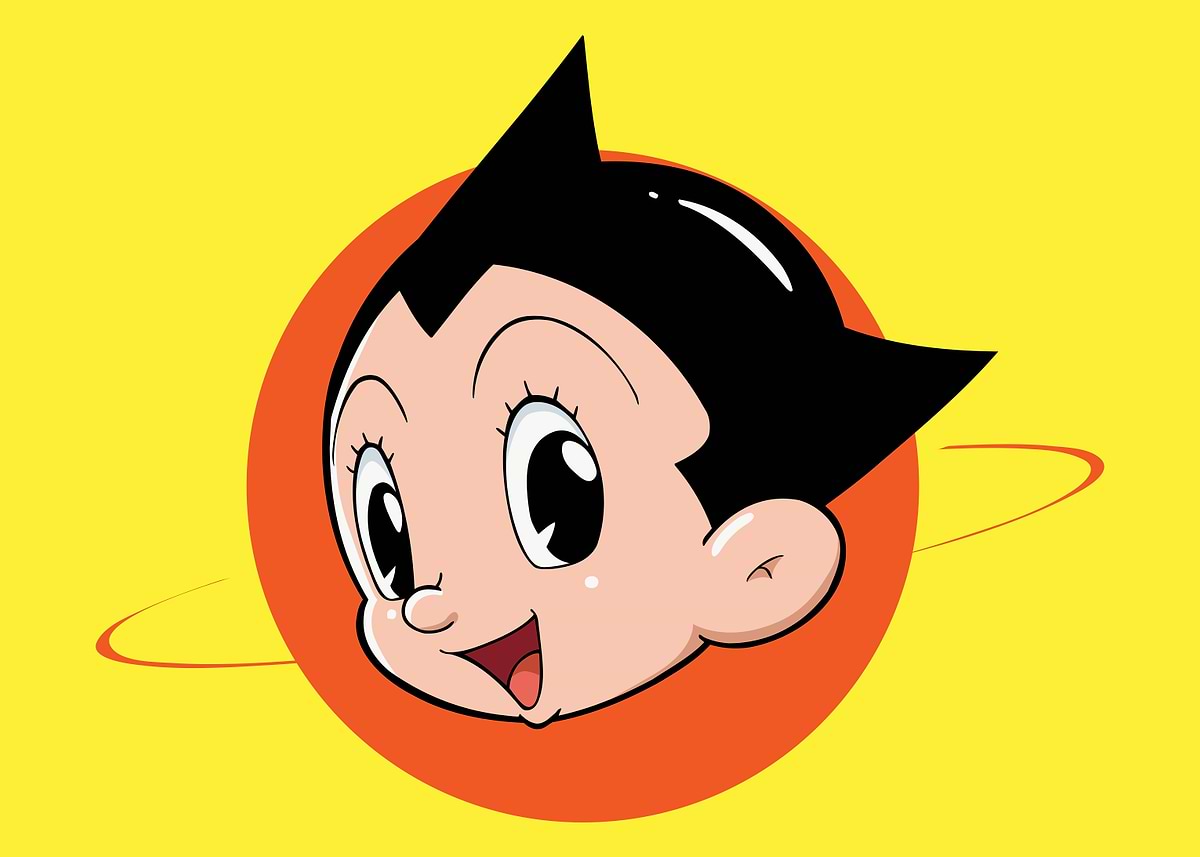 'Boy Head Cartoon' Poster, picture, metal print, paint by Aafreen ...