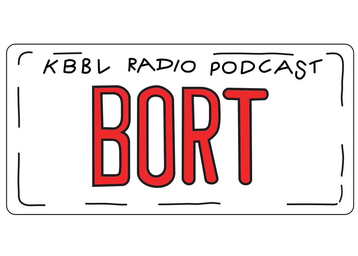 'KBBL Radio Podcast BORT License Plate' Poster, picture, metal print ...