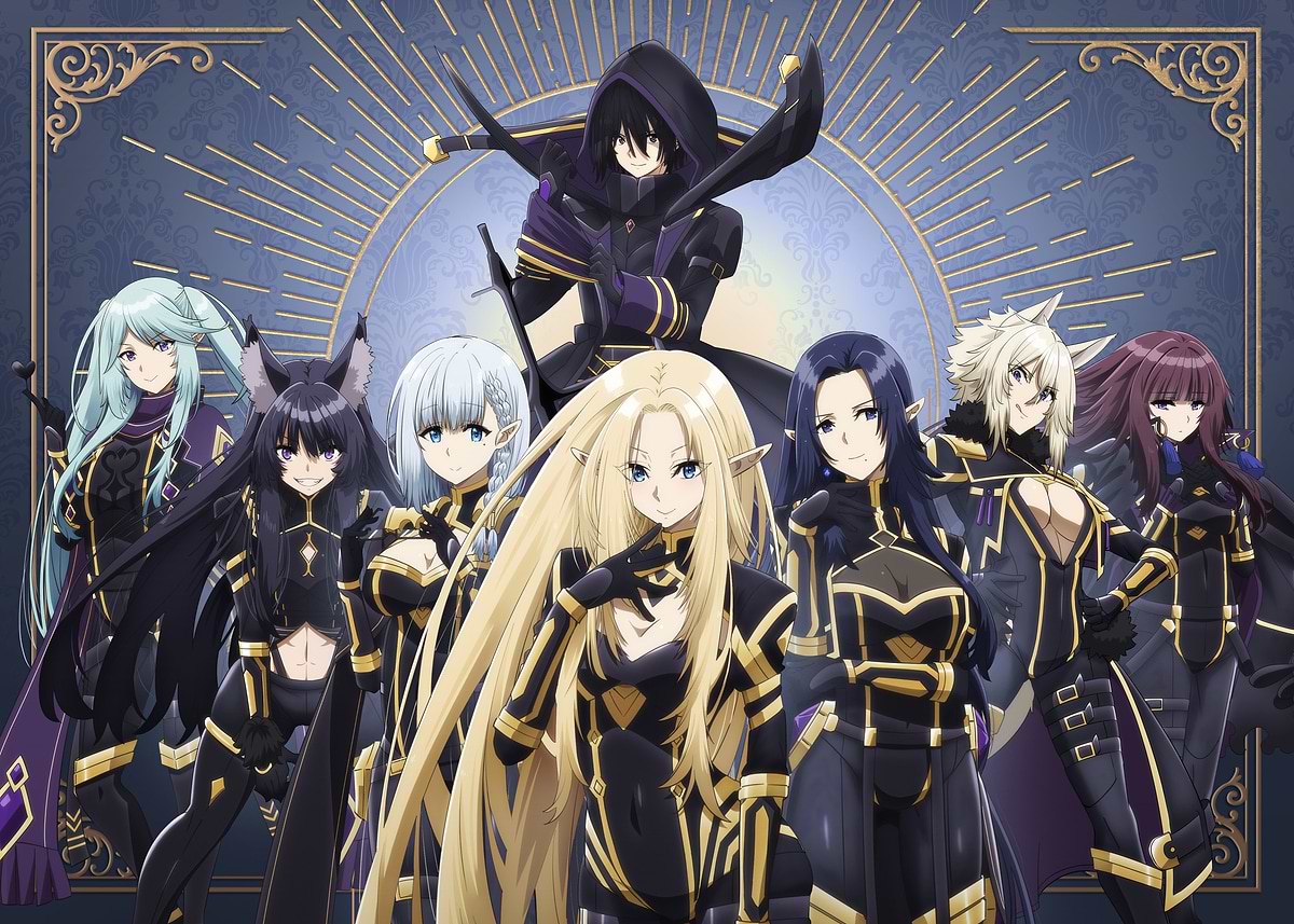 'Seven Shades and One Shadow' Poster, picture, metal print, paint by ...