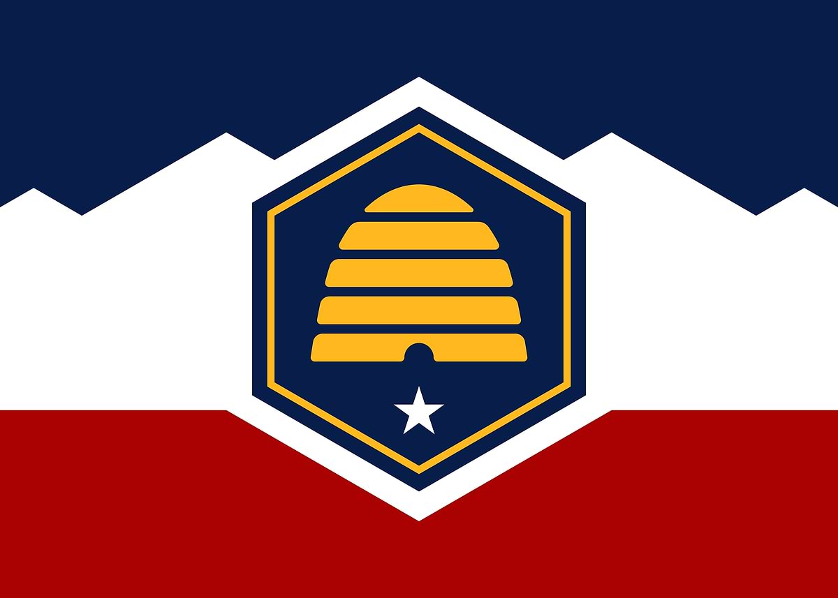 'Utah State Flag' Poster, picture, metal print, paint by tony4urban ...