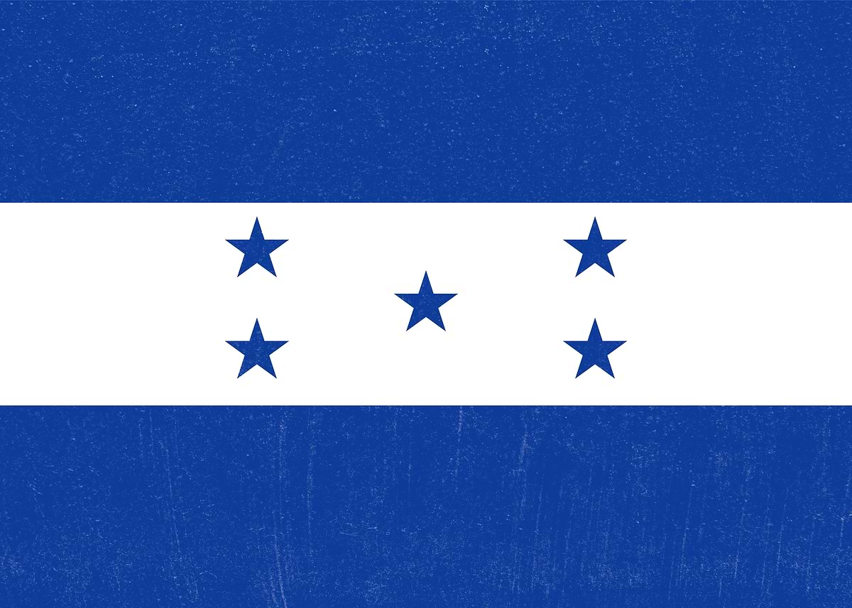 'Honduras Flag Distressed' Poster, picture, metal print, paint by ...