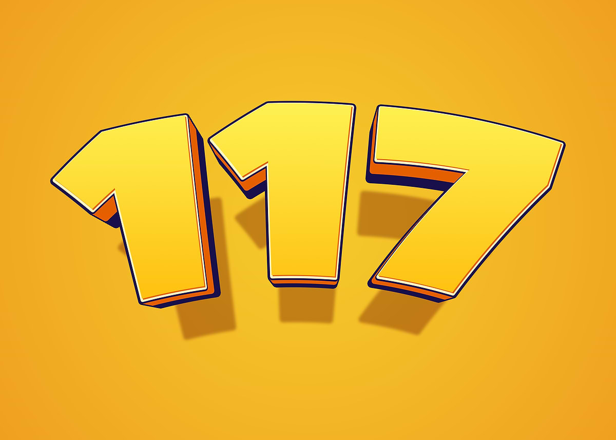 'Number 117' Poster, picture, metal print, paint by Ran Zty | Displate