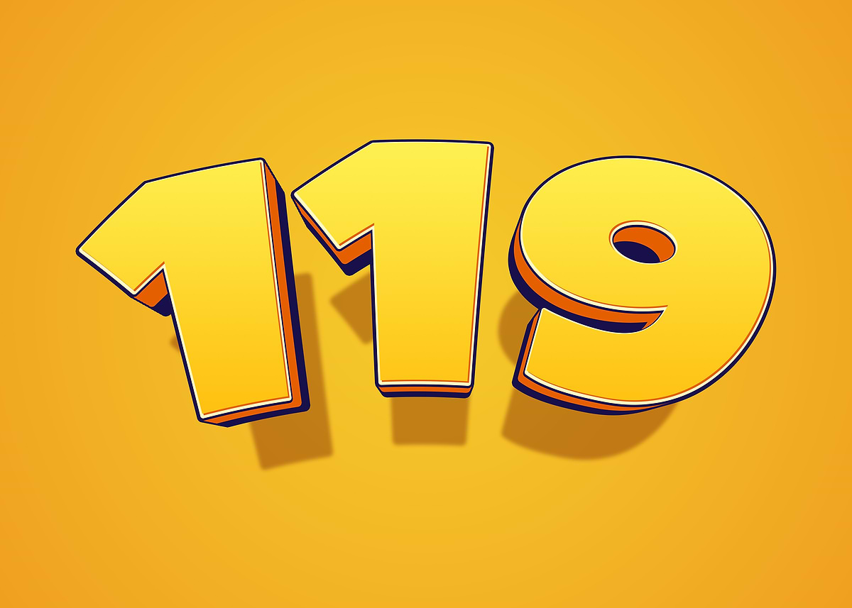 'Number 119' Poster, picture, metal print, paint by Ran Zty | Displate