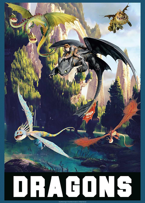 How To Train Your Dragon Posters - Officially licensed merchandise ...