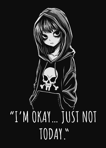 Emo Posters Online - Shop Unique Metal Prints, Pictures, Paintings ...