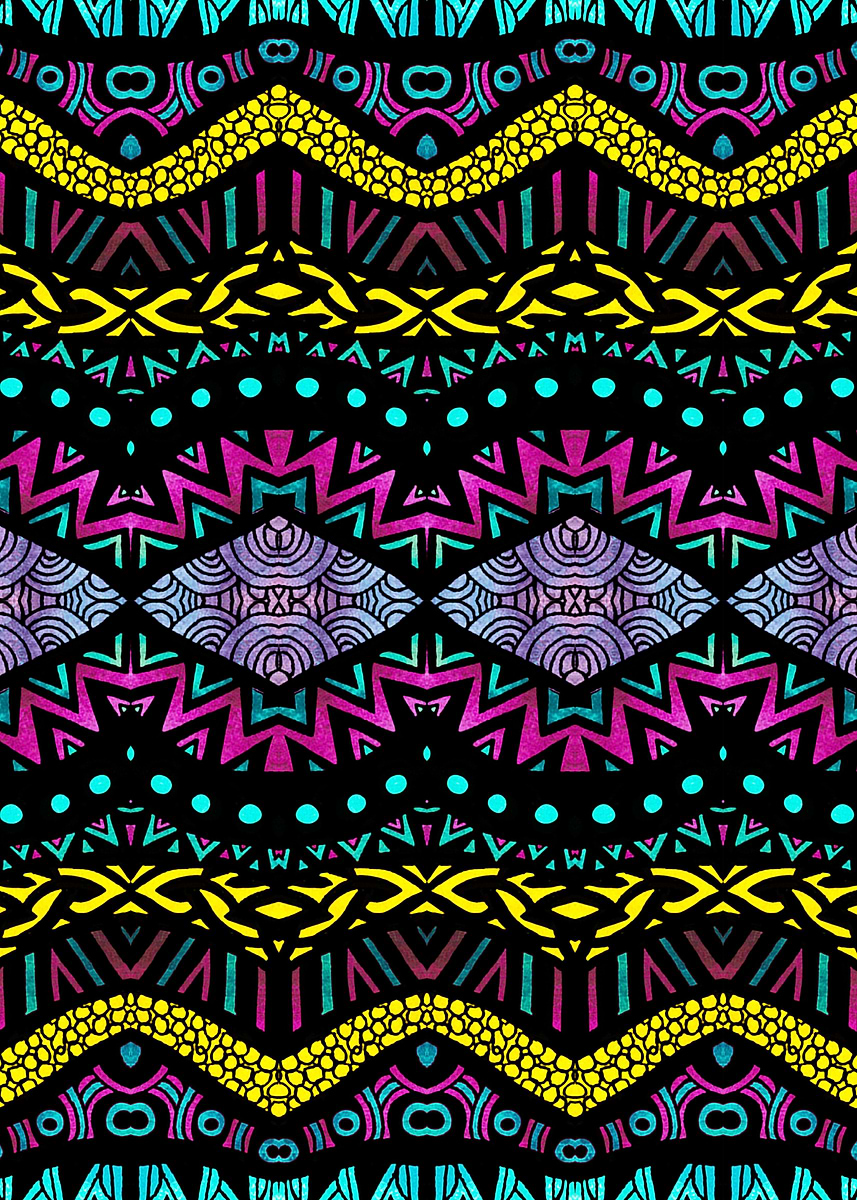 ''Tribal Dominance'' Poster, picture, metal print, paint by Pom Graphic ...