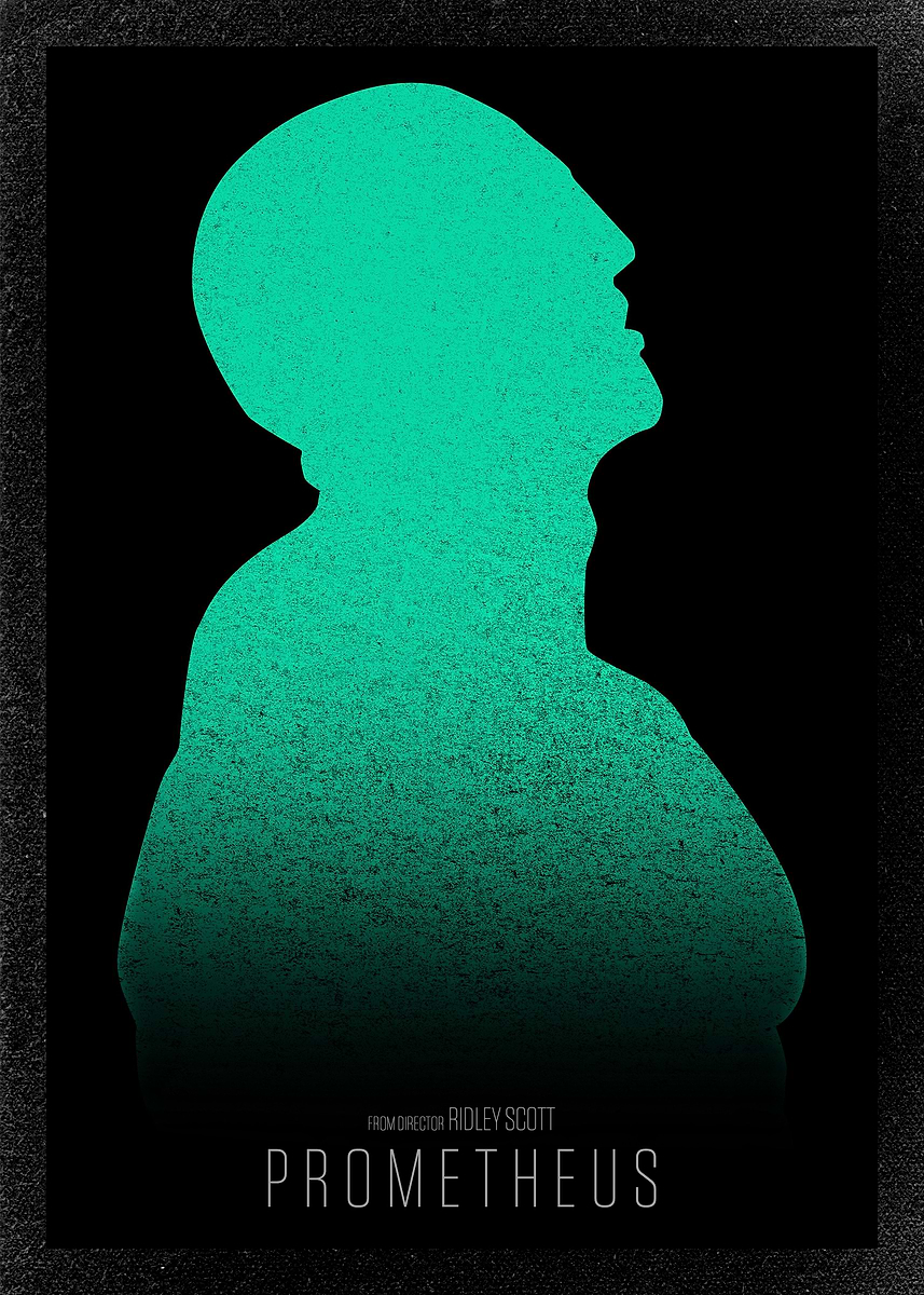'Prometheus' Poster, picture, metal print, paint by Mihaly Toth | Displate