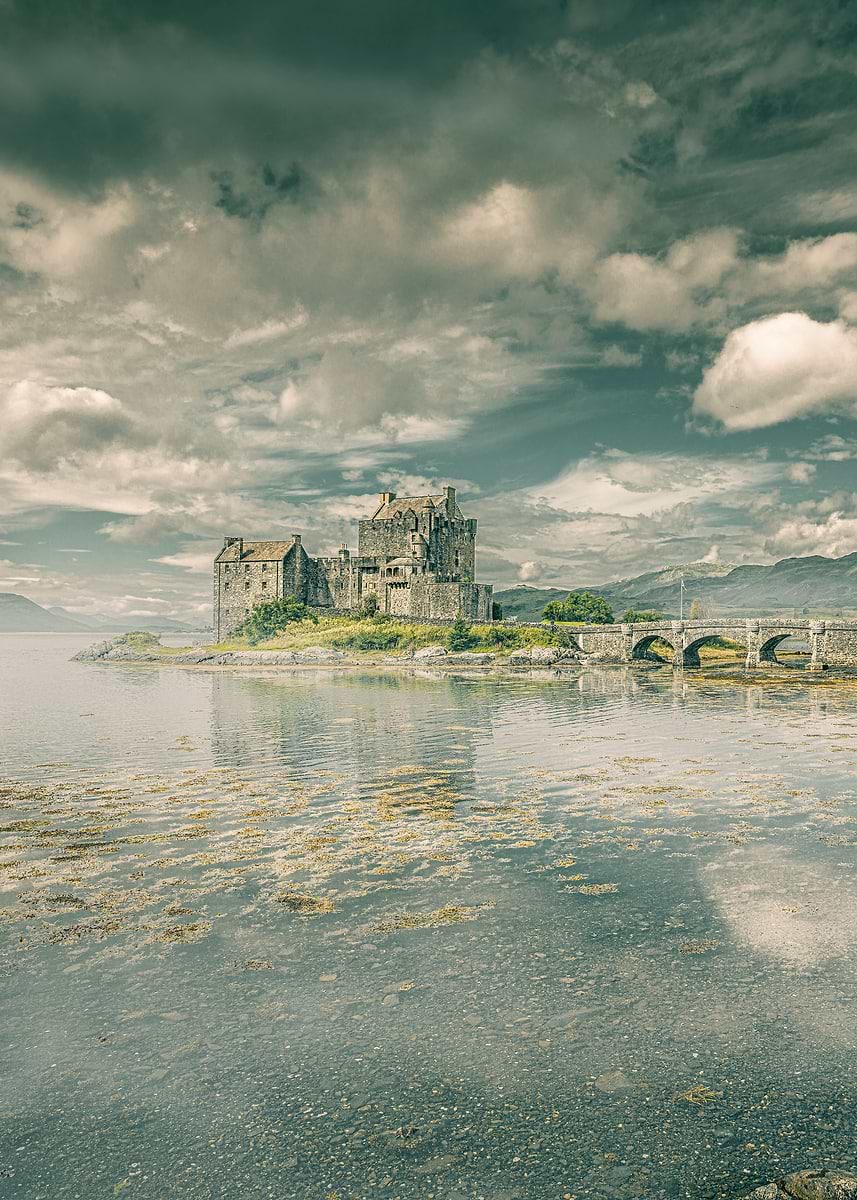 'Donan Castle, Scotland.' Poster, picture, metal print, paint by matteo ...