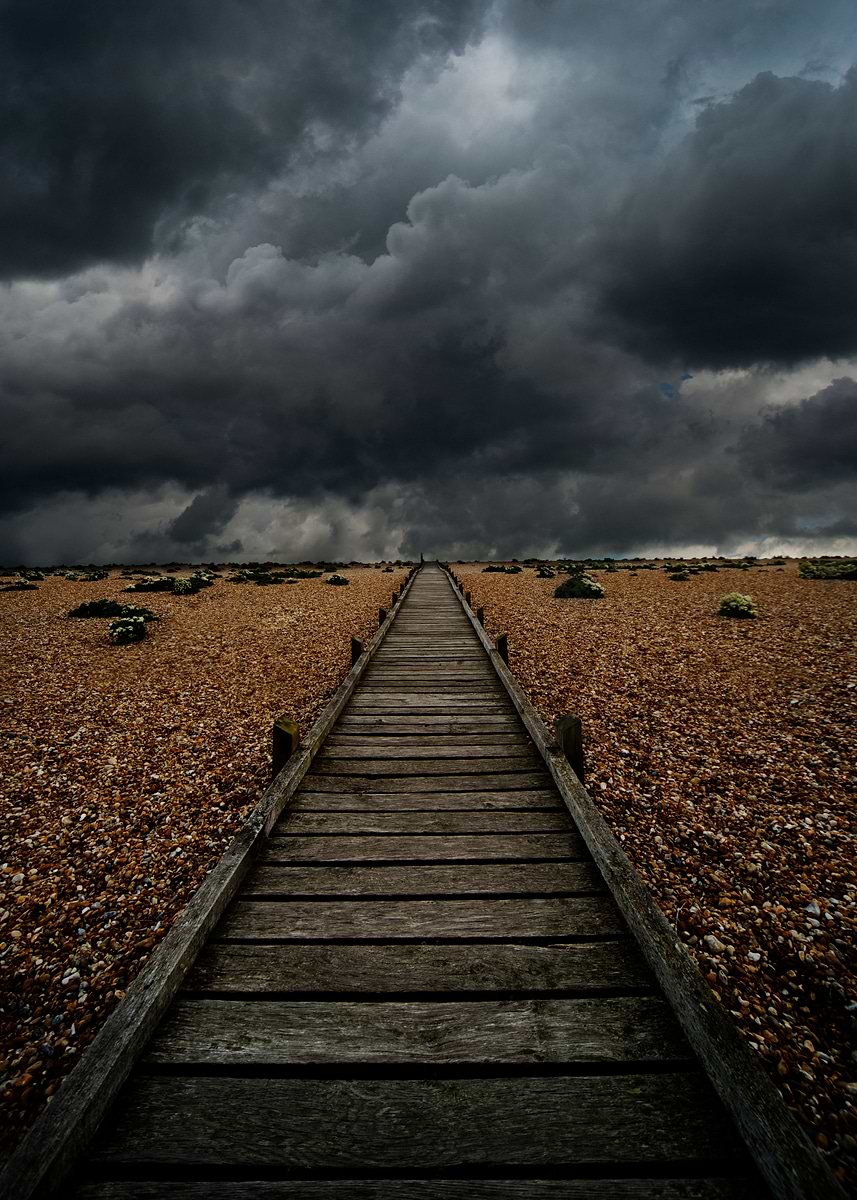 'Path to nowhere' Poster, picture, metal print, paint by Jaroslaw ...