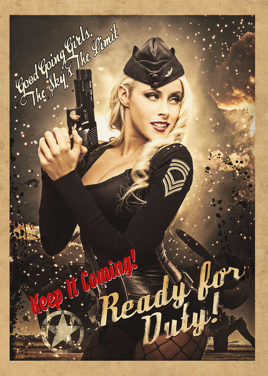 'Good Going Girls' Poster, picture, metal print, paint by Cobe Tee ...